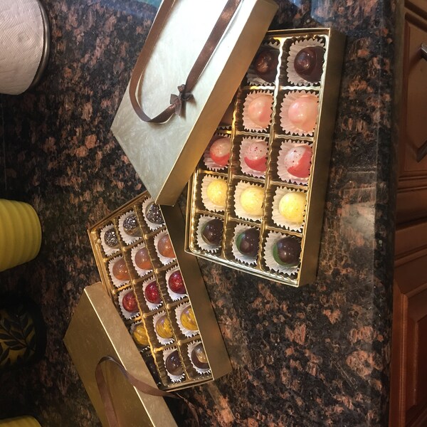 Customizable Box of 15 Assorted Artisan Chocolates, Choose Your Own ...
