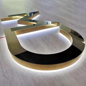 Custom RGB Acrylic Sign Led Round Acrylic Sign for Nail Salon Logo ...