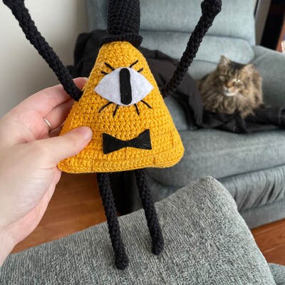 Pattern Yellow Triangle, Evil Triangle or Just Bill, Crochet PDF ...