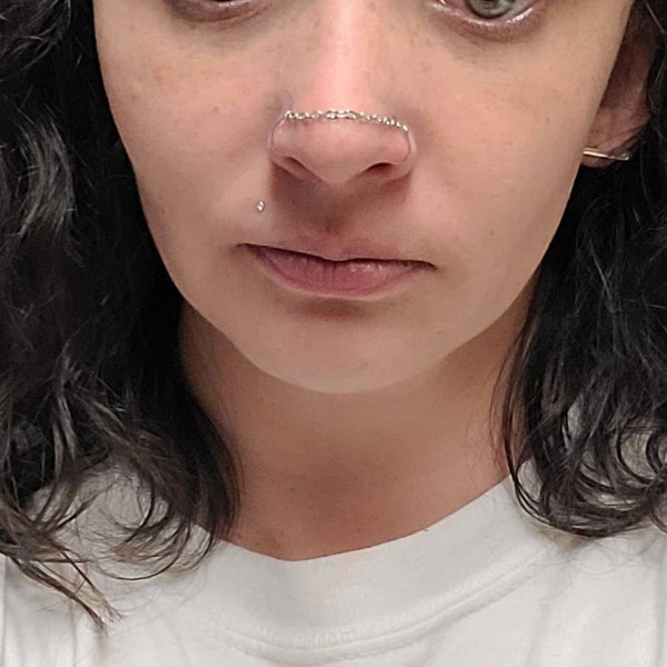 KNIGHT OF WANDS Nose Chain - Etsy