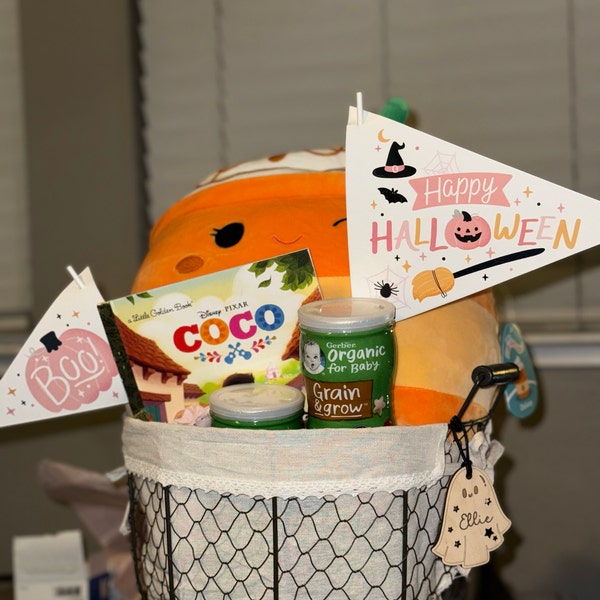 Ghost Basket Name Tags, Wooden Ghost Tag, Halloween Tag, Basket Tag ...