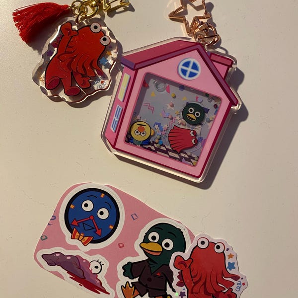 Smiling Friends Glep Hard Enamel Pin - 1in. - Etsy