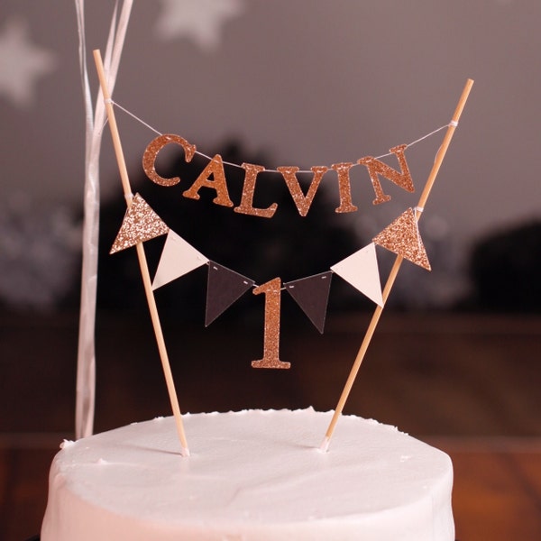 1st Birthday Topper, Cake Toppers,baby Birthday Party Cake Toppers ...