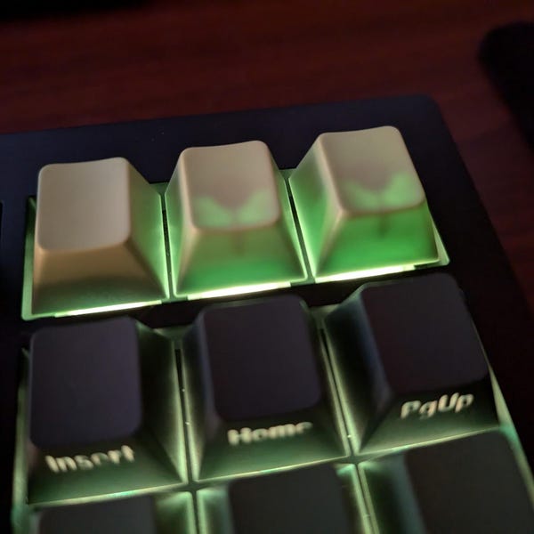 Red Clear Keycaps Transparent Keycaps Backlit Keycaps Cherry Keycaps ...