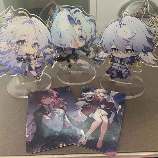 Honkai: Star Rail Chibi Acrylic Standee Buy 2 Get 1 Free, HSR Figure ...