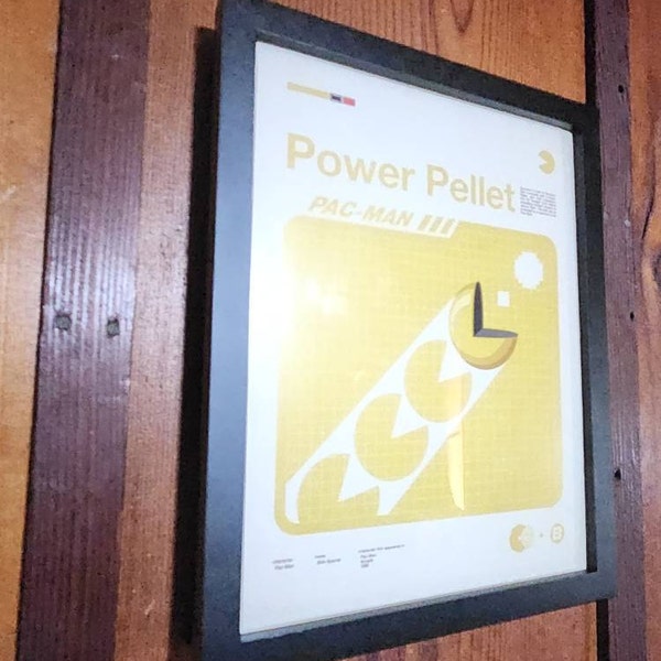 Smash Bros Moveset Series - PAC MAN / Power Pellet No.55 - Etsy