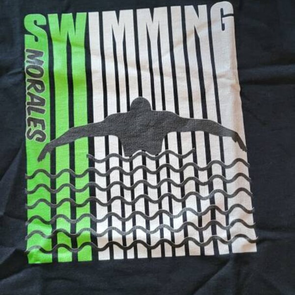 Boys Swimming Shirt With Name On, Custom Swimmer T Shirt for Boys ...