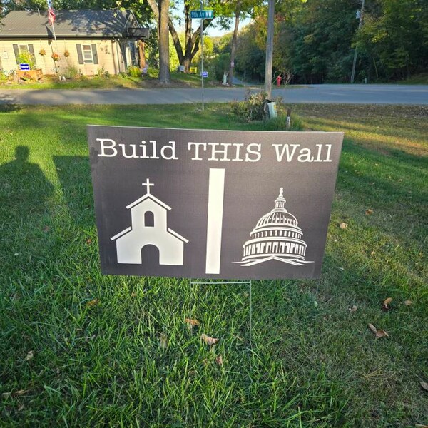 Nope Never Again Anti-trump Yard Sign, Funny Liberal Yard Sign, Anti ...