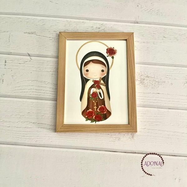 Divina Pastora, Digital Illustration of Serenity Catholic Art Download ...
