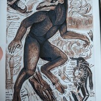 West Virginia Cryptozoology Monster Map - Etsy