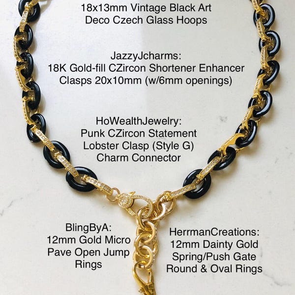 Mixed Link Mixed Metal Textured Cable Chain, Sold by the Foot. 13mm X ...