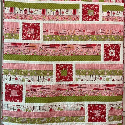 The Lady Quilt Pattern Villa Rosa Designs Finished 54 X 72 - Etsy