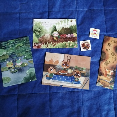 Animal Crossing Leif Animal Crossing Postcard Print ACNH Animal ...