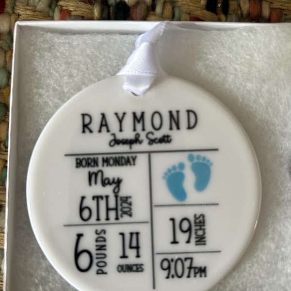 Personalized Thanksgiving Ornament Family Thanksgiving Keepsake Custom ...