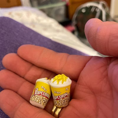 4pcs Super Cute Mini Cupcakes Mini Dessert Set Mini Pastries for Mini ...