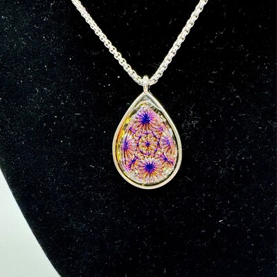 TWO 2 Pressed Glass Snowflake Compass Rose Cabochon Cab Golden Shadow ...