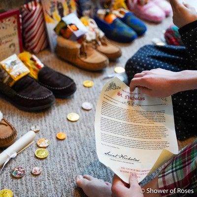 Editable Letter From Saint Nicholas Catholic Saint Nicholas Printable ...