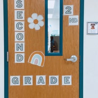 Groovy Boho Classroom Door Display - Etsy Canada