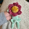 Flower Friend Crochet Pattern, Sunflower Amigurumi Plush Lovey, Pattern ...