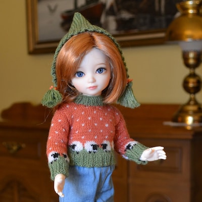 Bjd Clothes Wool Cardigan for Fid Iplehouse Man Sartoriaj Msd - Etsy