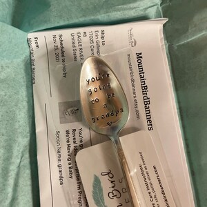 Vintage Spoon Bookmark Teacher Gift Idea Flattened Hand | Etsy