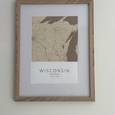 Set of 3 Custom Maps, City Map Prints, Custom Map Print, Custom Any ...