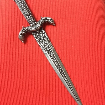 Ritual Witchcraft Dagger With Etching Alchemy Talisman Atheme - Etsy