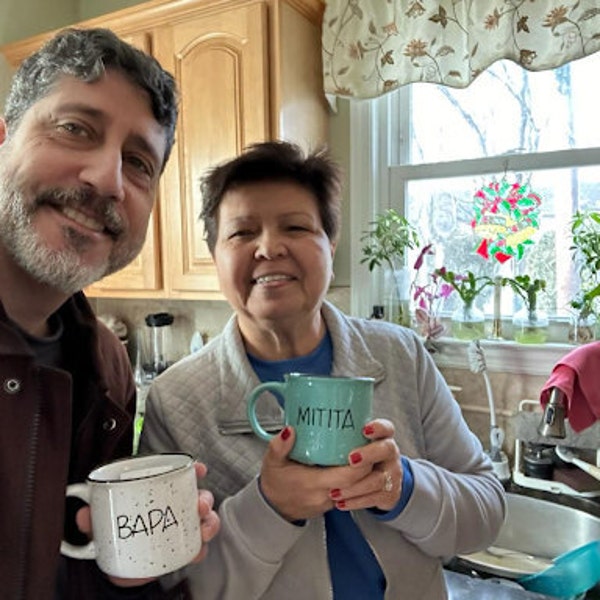 His and Hers Engagement Mugs, His and Her Mug Set, Love Mug, Valentine ...