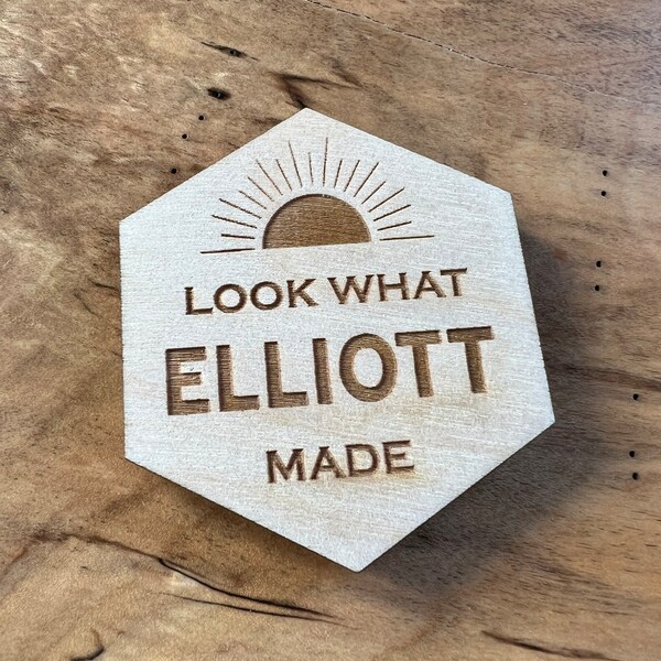 Personalized Magnets - Kids Magnets - Look What I Made Magnets ...