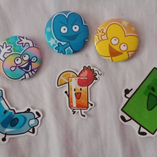 BFB X Enamel Pin BFDI Object Show - Etsy