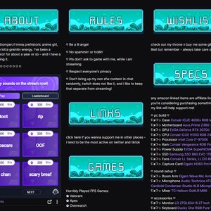 Cute 4x Pixel Art Twitch Animated Offline Banners 8bit Pixel Animation ...