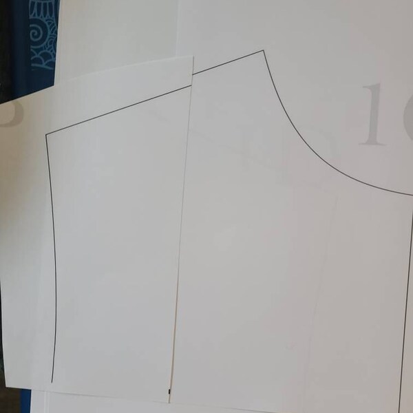 Basic Bodice Pattern / Women's Slim Fit Princess Seam Bodice Digital ...