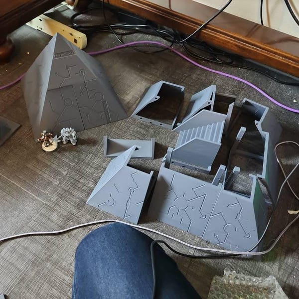 Dnd Terrain Demon Dais | Dnd D&D 28mm Miniature Terrain Tabletop RPG ...