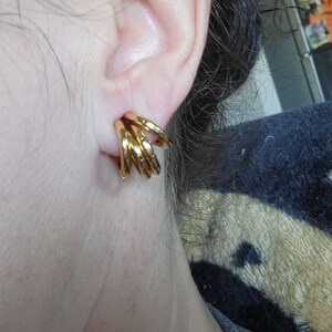 10 Set Multi Ring Stack for Stretched Ears.stackable Gauges Jewelry/ Alternative.twist Rope ...