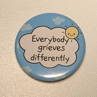 Feeling Floaty Pin Badge Button Badges, Ghost Pins, Ghosts - Etsy