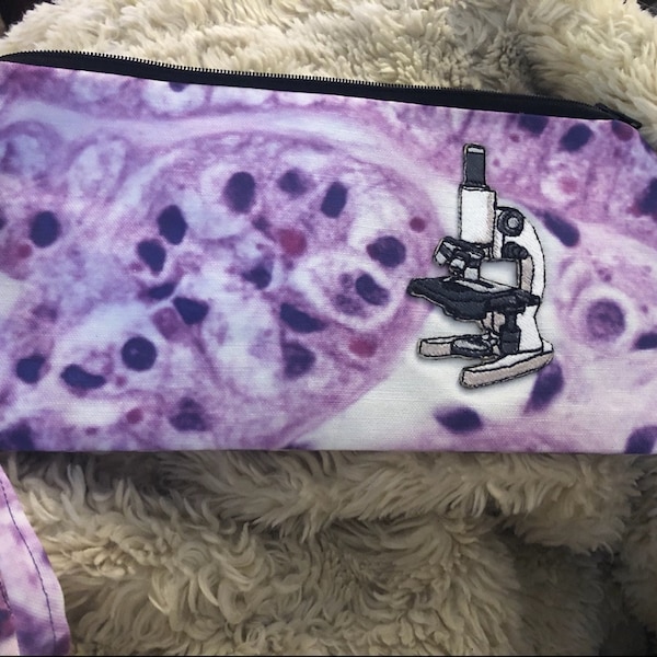 Science Compound Microscope Iron on Patch Scientist Lab - Etsy