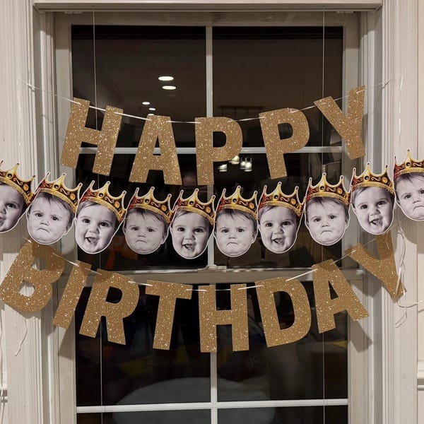 Custom Notorious Big ONE First Birthday Banner - 1st Birthday Banner ...