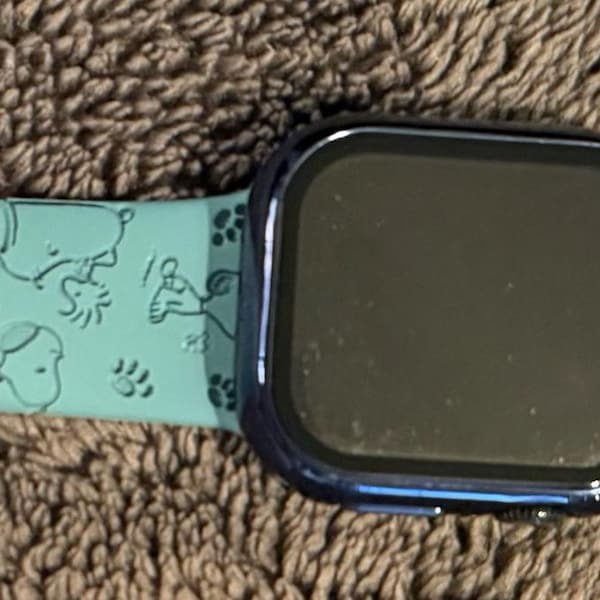 DOG S Watch Band-engraved Watch Band Compatible for the "a" Smartwatch ...