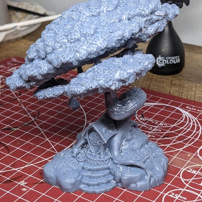 Large Tree Shrine Terrain Dnd Miniature, Tabletop RPG Dnd Mini, D&D ...