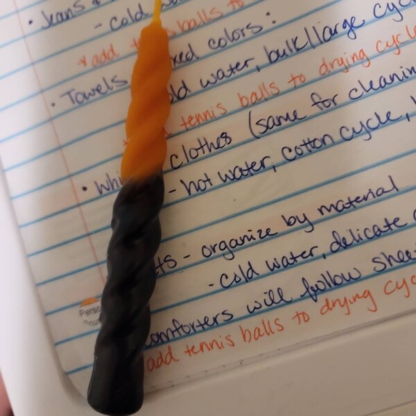 Brown/black Tealight Candle, Double Action Candle, Reverse Candle ...