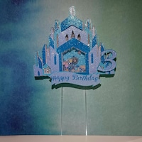 Frozen Castle SVG File for Cake Topper or Party Decorations | Arendelle ...