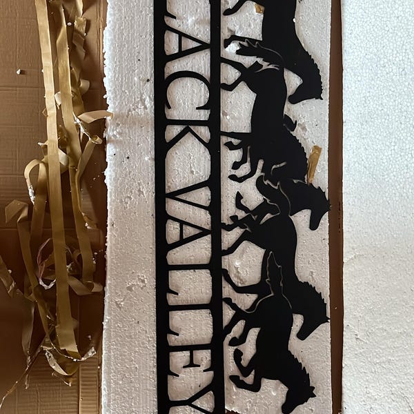 Personalized Farm Entrance Gate Sign, Metal Custom Ranch Sign, Family ...