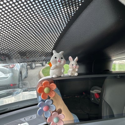 Cat Window Wiper Tail Sticker, Rear Windshild Decoration, Cartoon Line ...