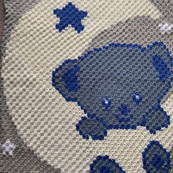 C2C Ballerina Dancer Crochet Pattern / Corner to Corner / C2C Crochet ...