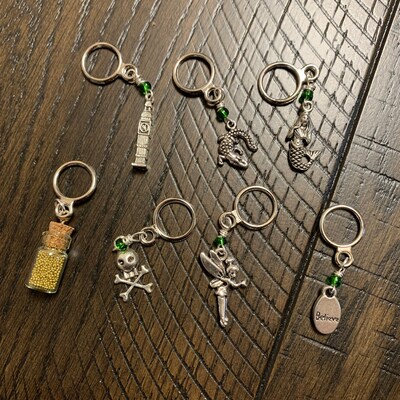 Peter Pan Non-snag Stitch Markers - Etsy