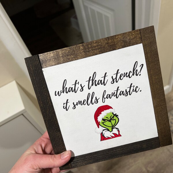 Christmas Bathroom Wooden Sign, Bathroom Decor, Christmas Decor ...