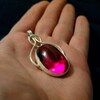 Big Size Ruby Oval Cabochon Smooth Polished Surface Egg Shape Blood-red ...