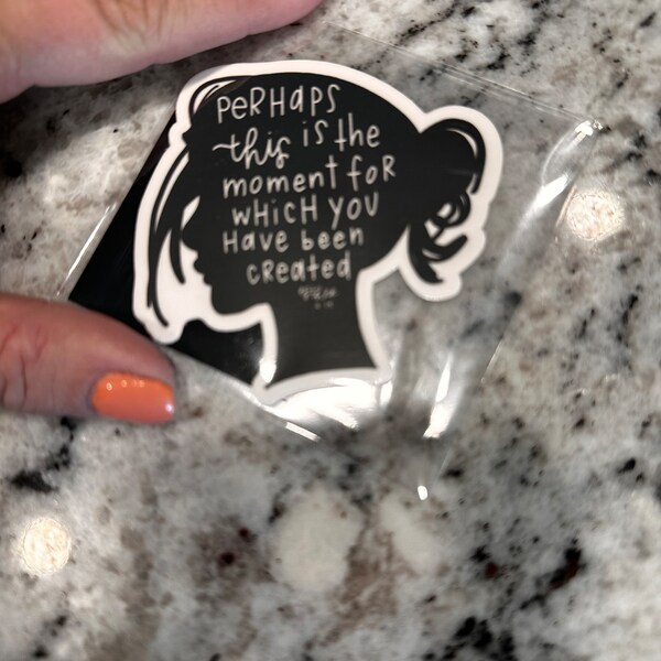 Bible Verse Sticker | Esther 4:14 | Christian Stickers - Etsy