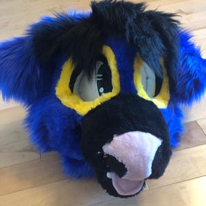 7 Fursuit Head EAR Pattern DIY PDF Digital Download Template for Mascot ...