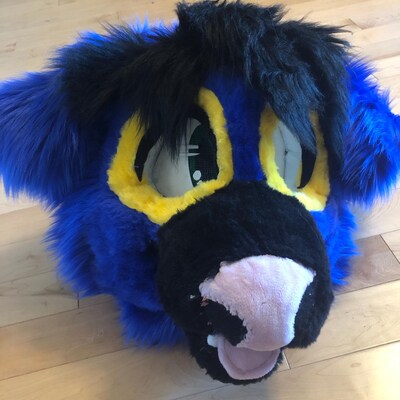 7 Fursuit Head EAR Pattern DIY PDF Digital Download Template for Mascot ...